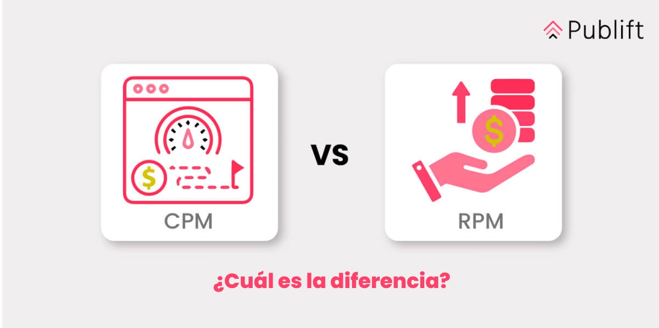 CPM vs RPM: las diferencias que los editores deben conocer | Publift